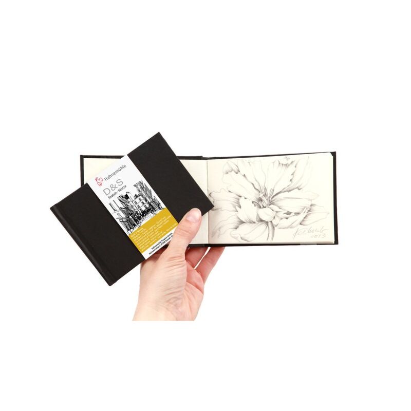 Hahn tekenboek Dummy Artist 140grs zwart gebonden 12,5x9 cm